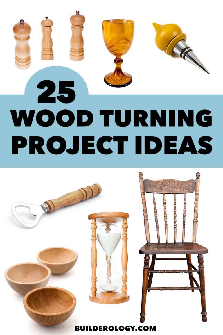 25 Wood Turning Project Ideas To Make With a Wood Lathe | Builderology