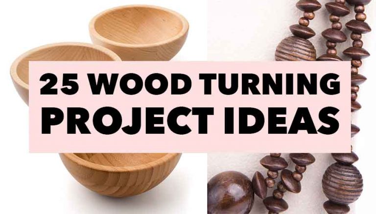 25 Wood Turning Project Ideas To Make With a Wood Lathe | Builderology